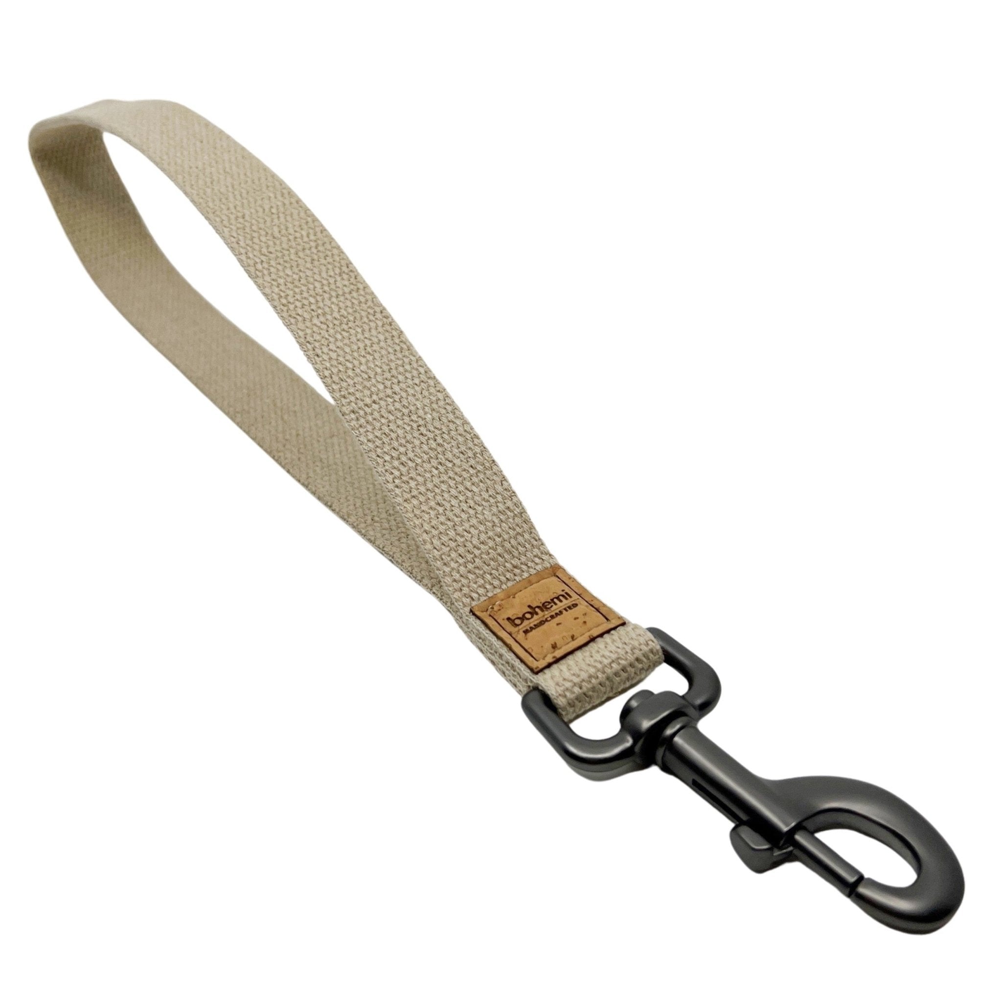 Bohemi - Hemp Training Lead 30cm - Gunmetal