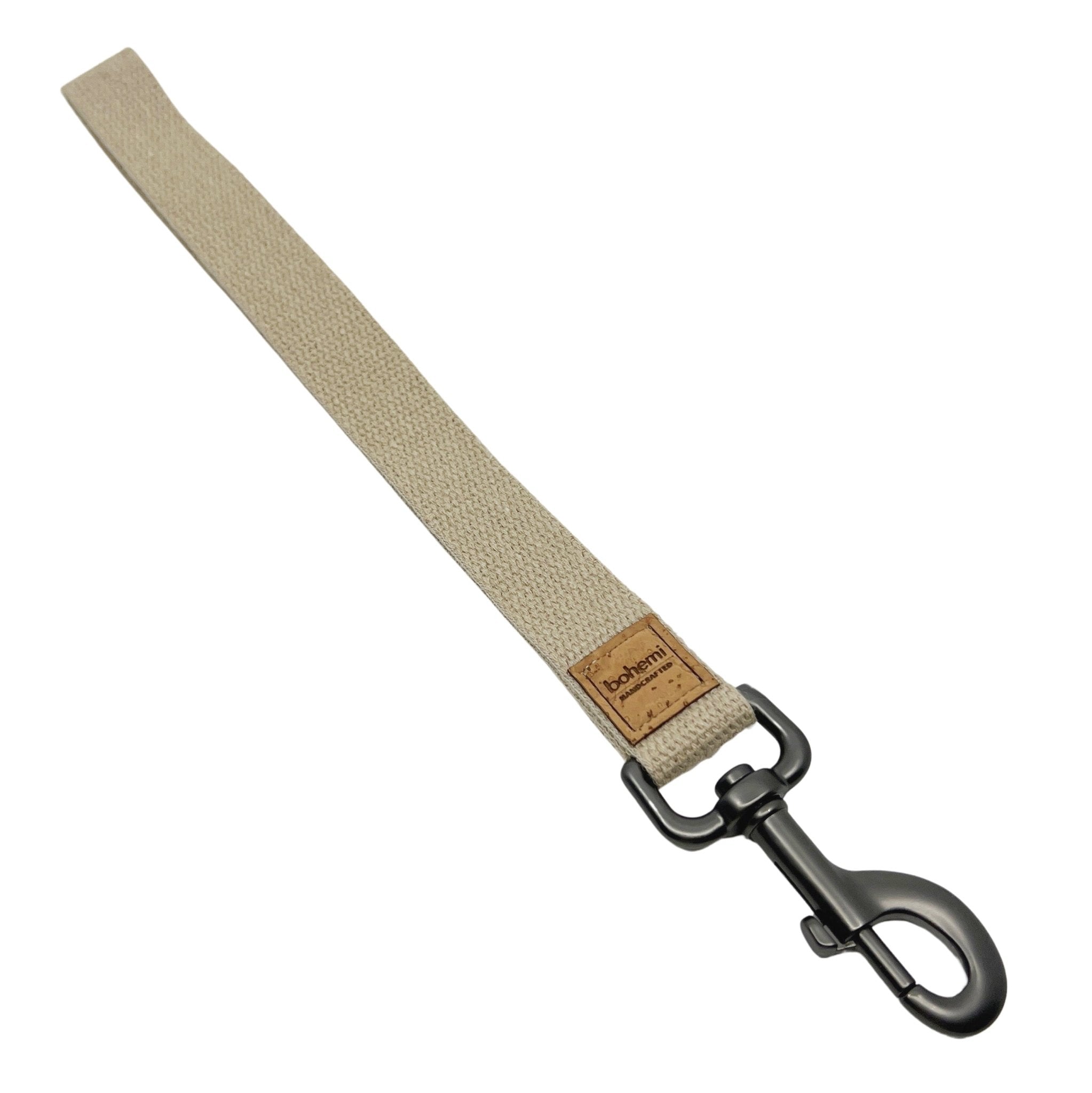 Bohemi - Hemp Training Lead 30cm - Gunmetal